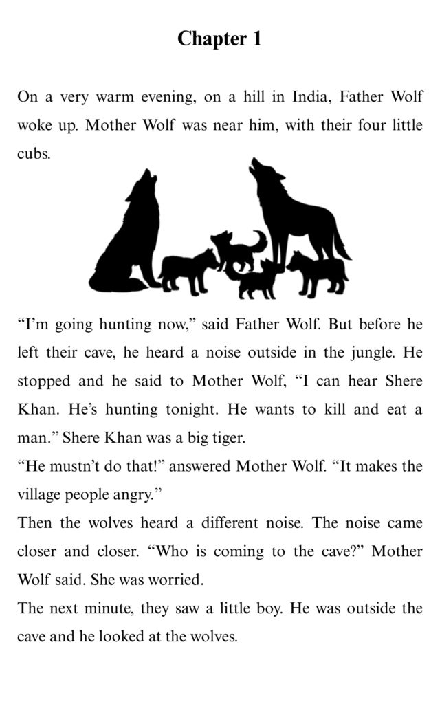 The Jungle Book in easy English | A1+ Graded Reader